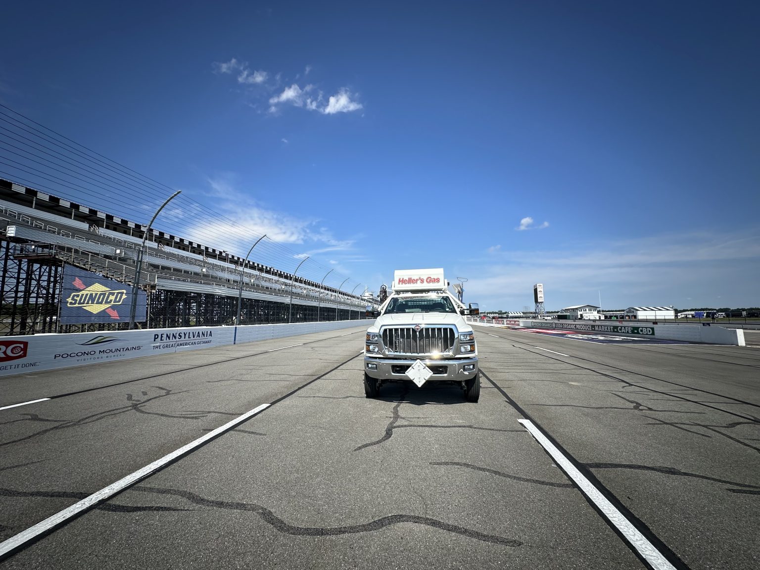The Official Propane Provider of The Pocono Raceway | Heller's Gas